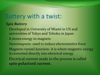 A better battery | PPT
