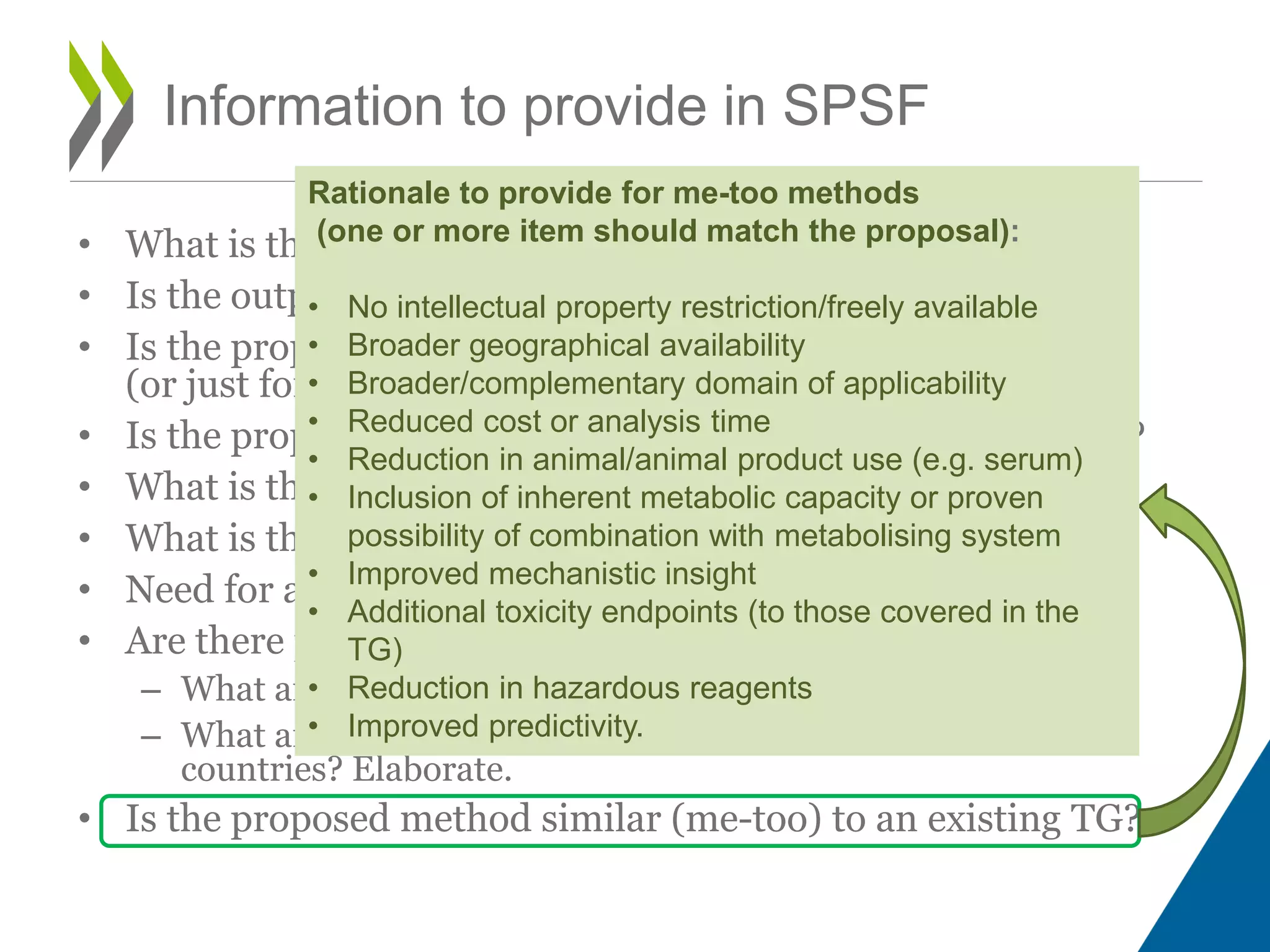 A better understanding of the OECD Test Guidelines Programme and the ...