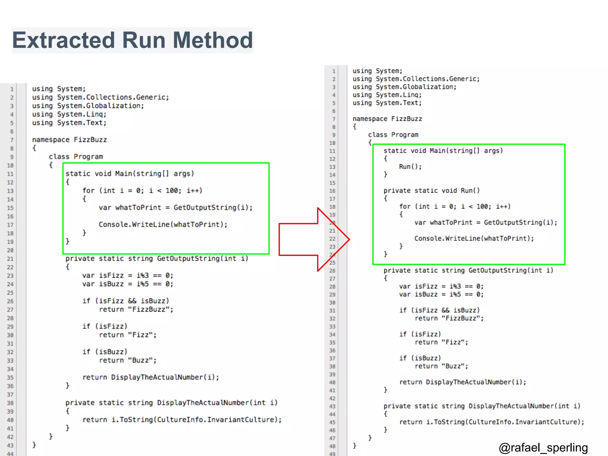A Better Way To Learn Refactoring Ppt