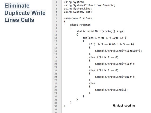 A better way to learn refactoring | PPT
