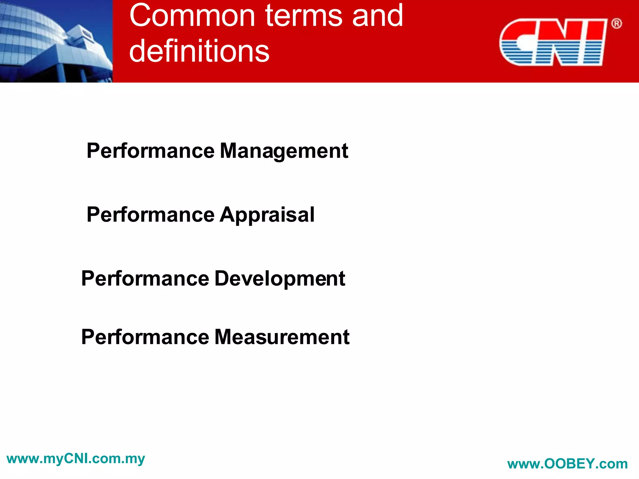 Corporate Performance Measurement In Strategic Planning | PPT