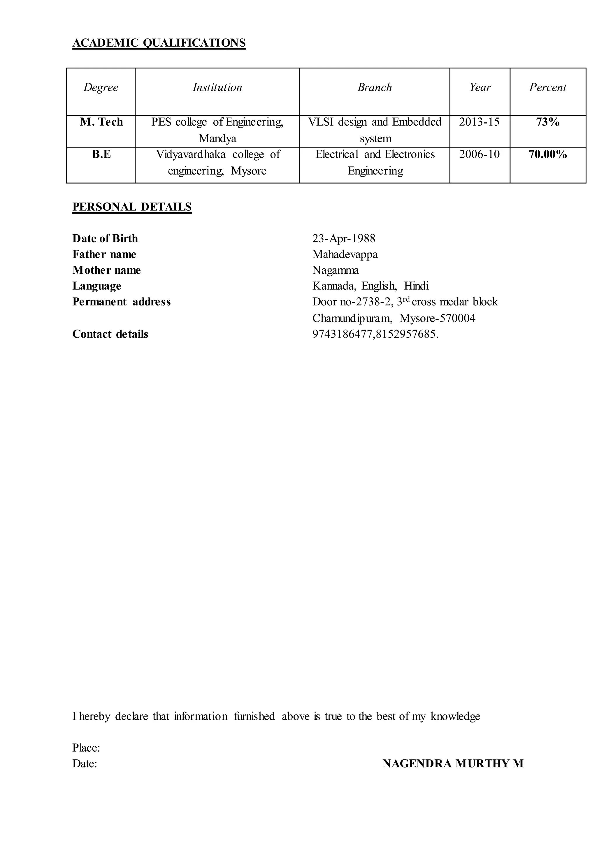 Nagendra Murthy M _1 | PDF