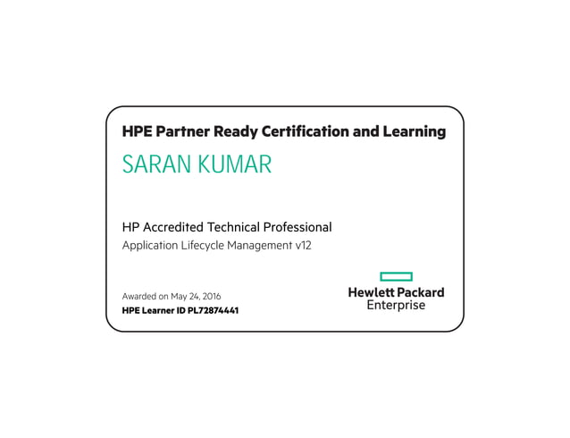 HP_QC_ALM_12_Certification | PPT