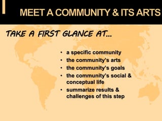 Creating Arts Together - putting ethnodoxology into practice | PPTX