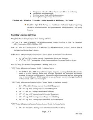 Taha Nagi's CV | PDF