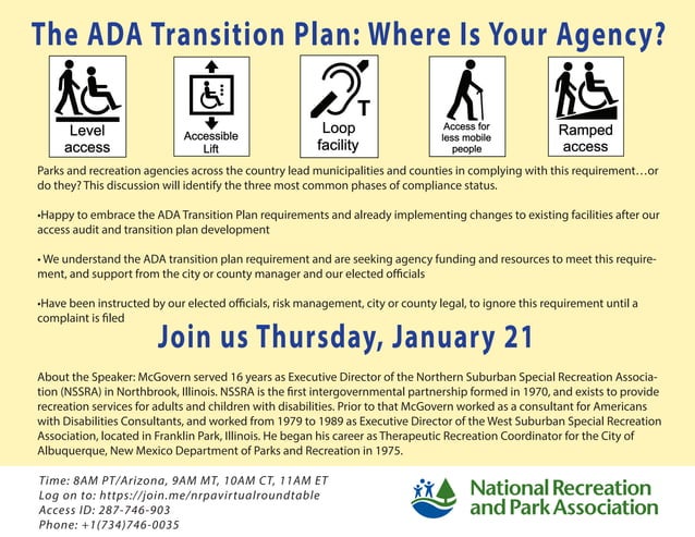 ADA Tranistion Plan | PDF