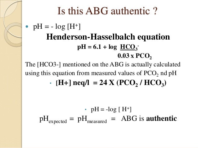 ABG Interpretation