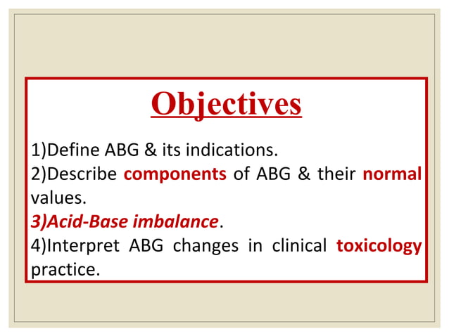 Basic ABG notes | PPT