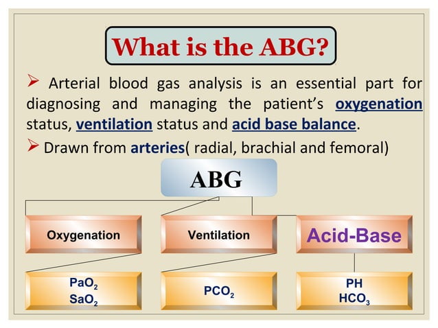 ABG, step by step approach (Updated) | PPT | Lung and Respiratory ...