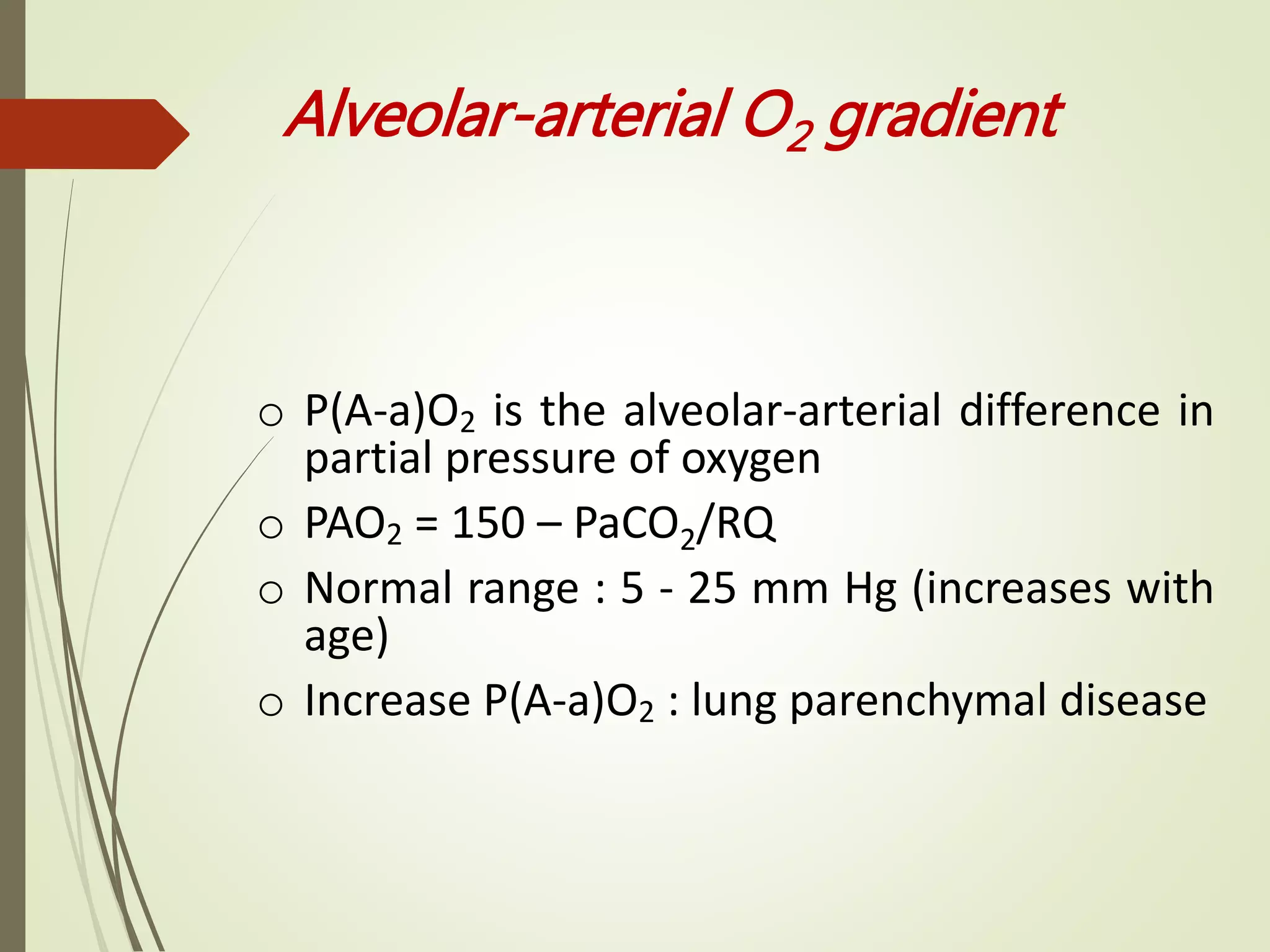 Arterial Blood Gas (ABG) analysis | PPTX