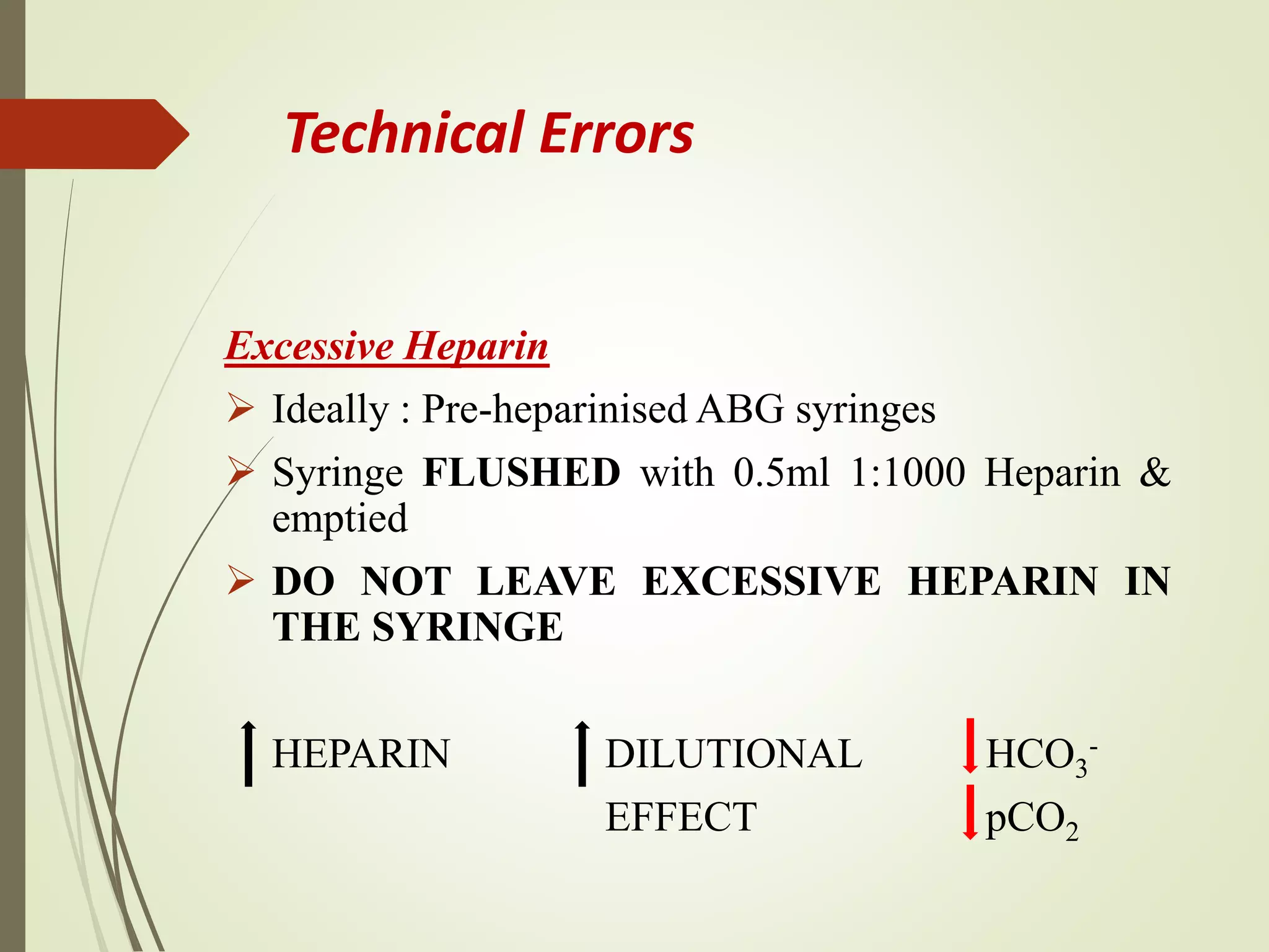 Arterial Blood Gas (ABG) analysis | PPTX