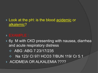 Arterial blood gas analysis | PPTX