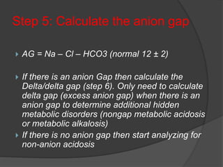 Arterial blood gas analysis | PPTX