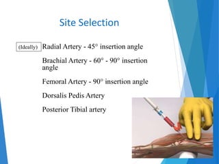 ARTERIAL BLOOD GASES INTERPRETATION | PPTX