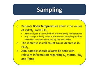 ABG interpretation | PPTX