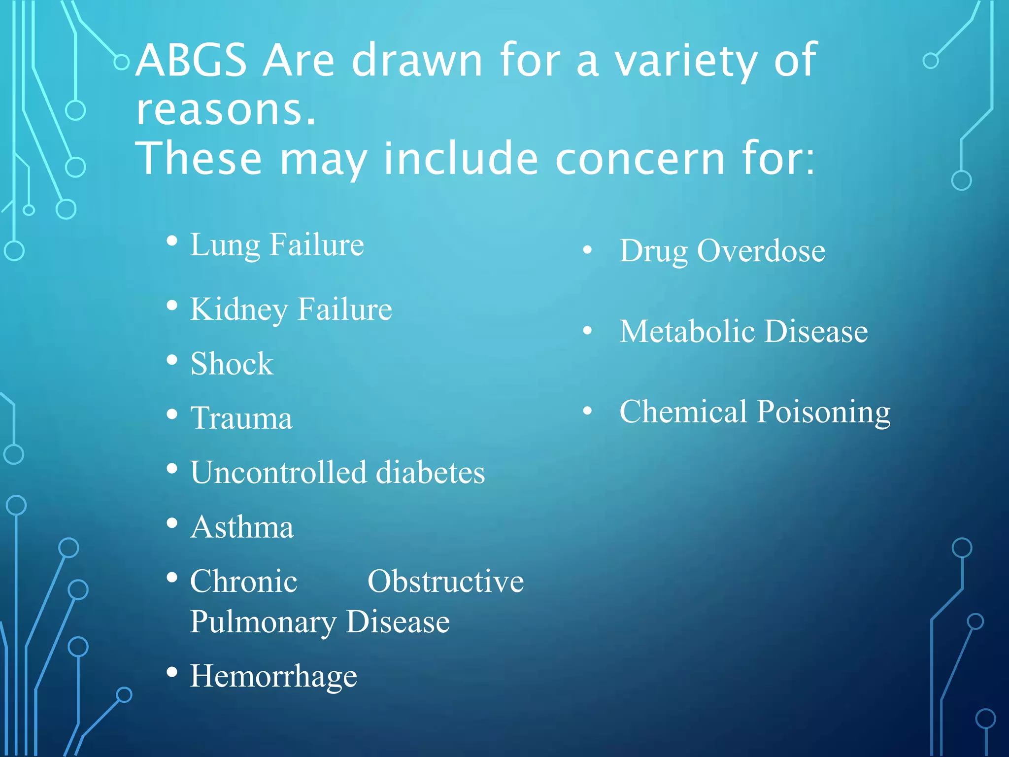 Rapid clinical interpretation of ABG | PPTX