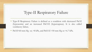 Abg and Respiratory failure | PPTX