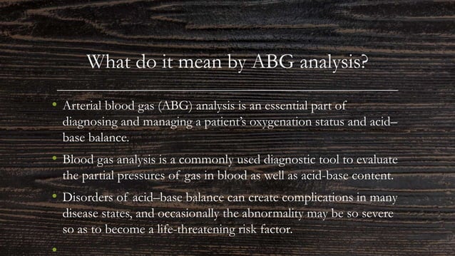Abg and Respiratory failure | PPT