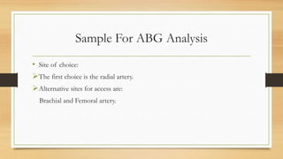 Abg and Respiratory failure | PPT