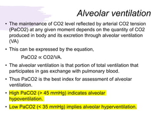 ARTERIAL BLOOD GAS ANALYSIS & INTERPRETATION | PPTX