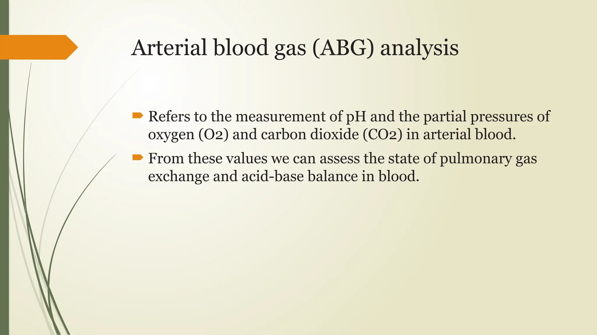 ABG interpretation | PPTX