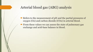 ABG interpretation | PPTX