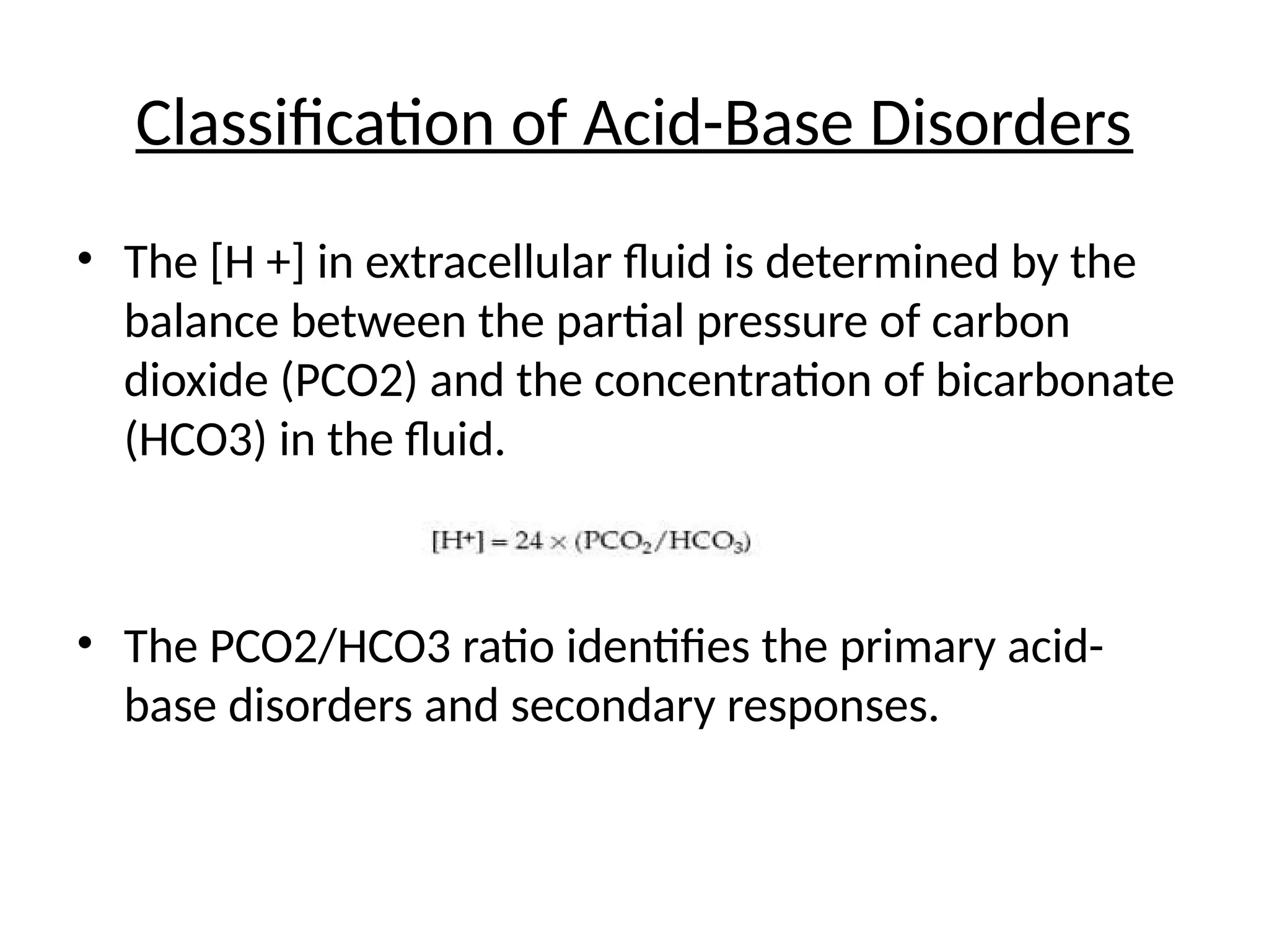 Acid Base Management Part -1 . | PPTX