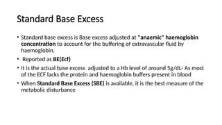 Arterial Blood Gas - Analysis & Clinical scenarios | PPTX