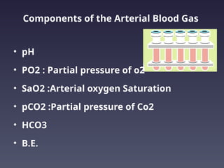 Arterial Blood Gases Analysis presentation | PPTX