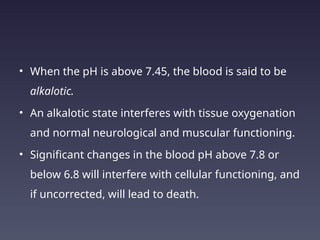 Arterial Blood Gases Analysis presentation | PPTX