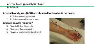 arterial blood extraction and interpretation.pptx | Lung and ...