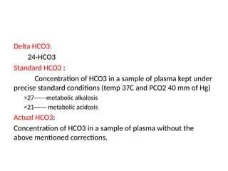 Arterial Blood Gas Interpretation with examples | PPT