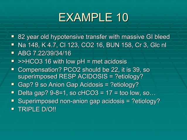 Acid/ Base and ABG Interpretation made simple | PPT