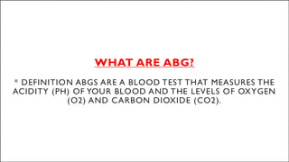 Arterial blood gases how to read and mangment | PDF