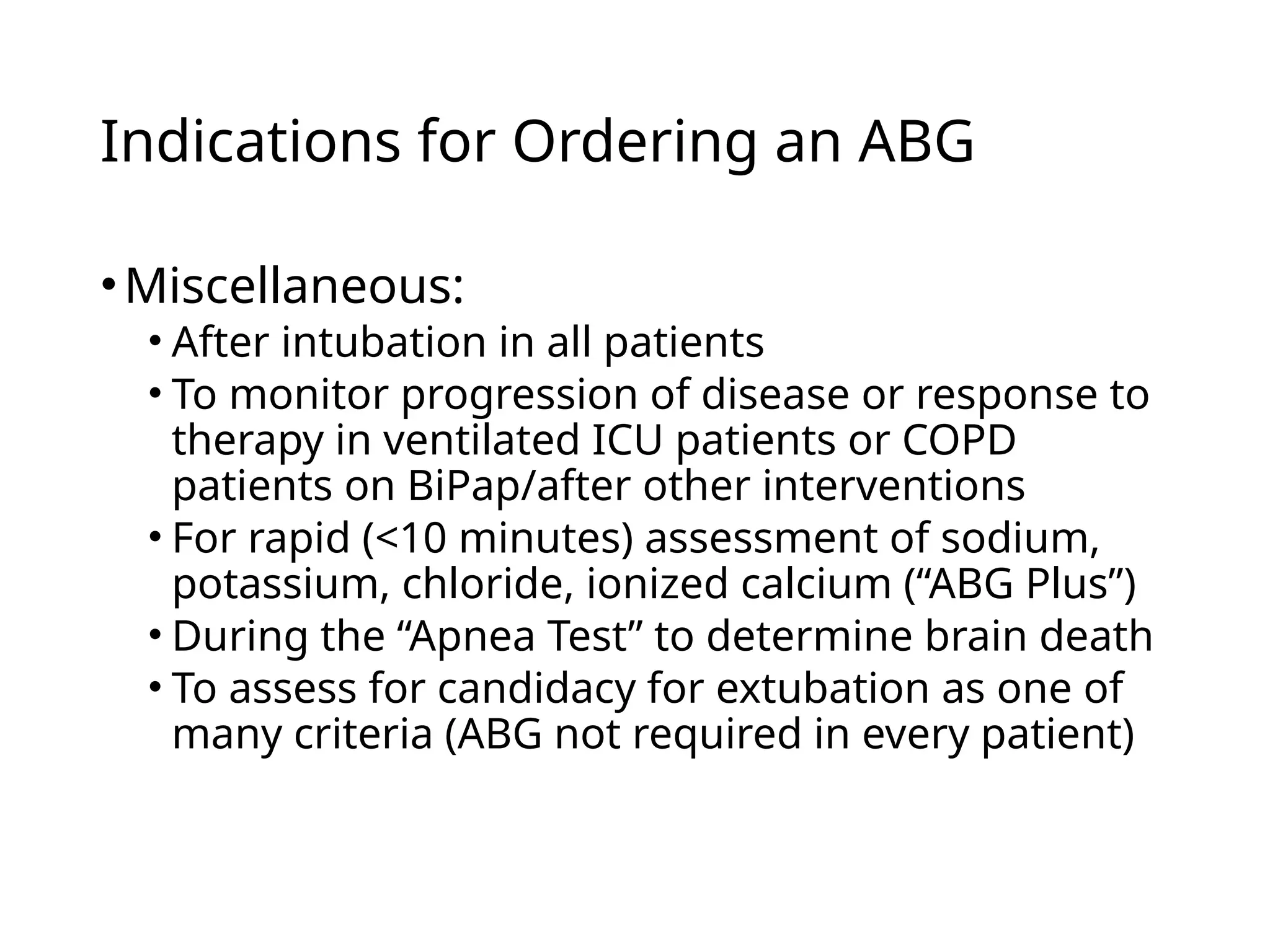 "Mastering Arterial Blood Gas (ABG) Analysis: A Practical Guide for ...