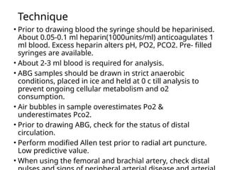 "Mastering Arterial Blood Gas (ABG) Analysis: A Practical Guide for ...