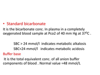 ARTERIAL BLOOD GAS ANALYSIS | PPTX