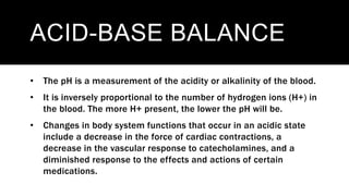 Arterial blood gas analysis | PPT