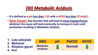 Understanding Arterial Blood Gas (ABG) Analysis | PPTX
