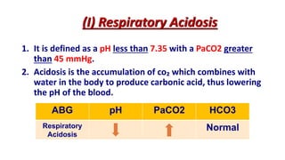 Understanding Arterial Blood Gas (ABG) Analysis | PPTX