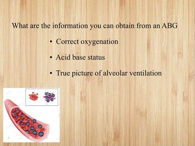 How to interprit a Arterial Blood gas report - basic steps | PPTX ...