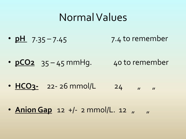 Acid Base Balance & ABG Interpretation | PPTX | Lung and Respiratory ...