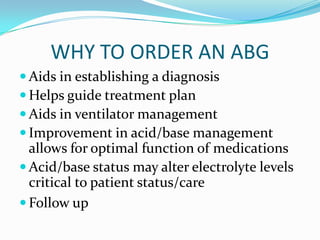 ABG APPROACH | PPTX