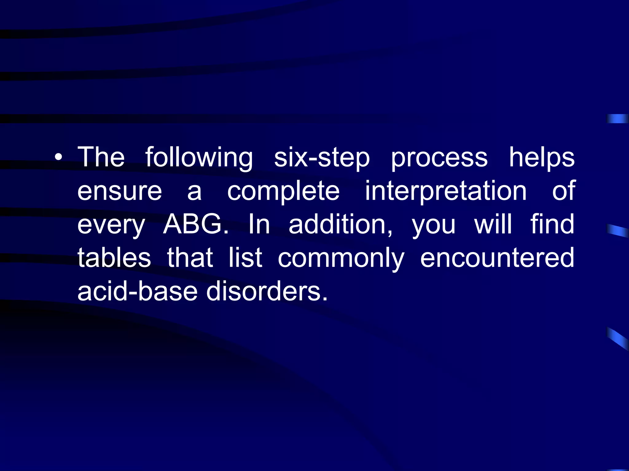 American Thoracic Society Interpretation of ABG | PPTX