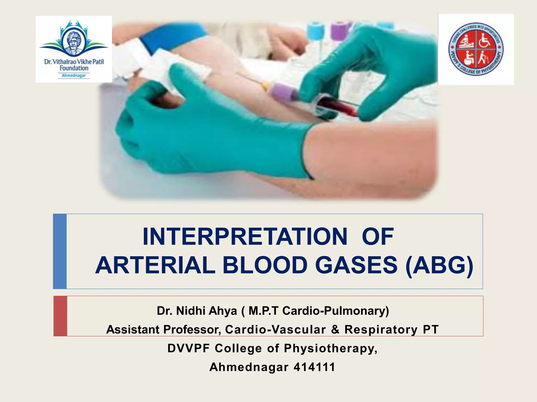 ABG analysis | PPTX