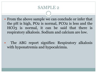 ABG analysis(easy interpretation) easy and simple-5 sample analyses are ...