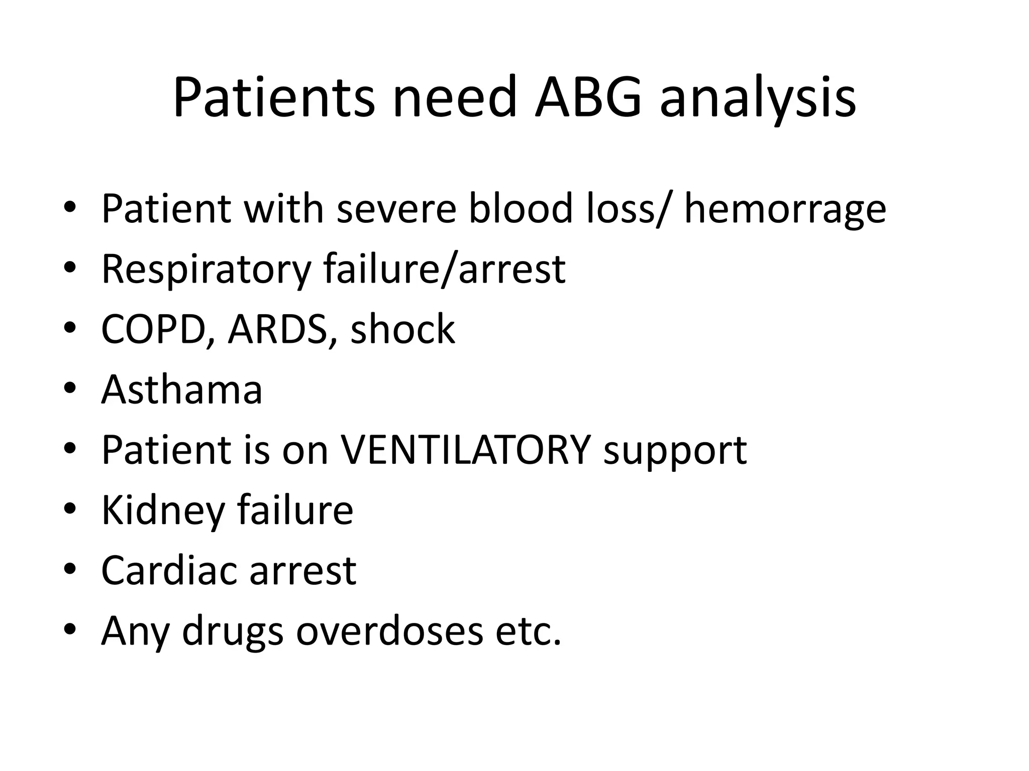 Abg analysis | PPTX