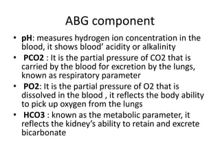 Abg analysis | PPTX