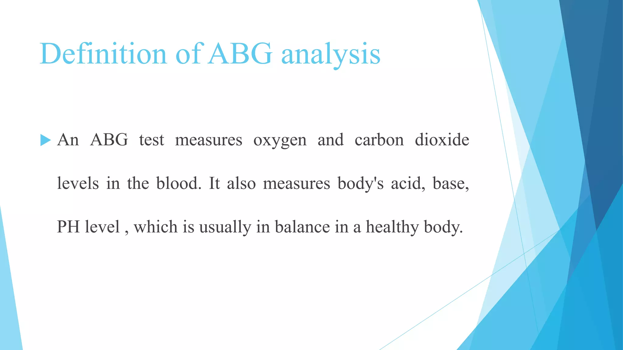 Abg analysis | PPTX