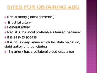 ABG ANALYSIS AND INTERPRETATION .pptx
